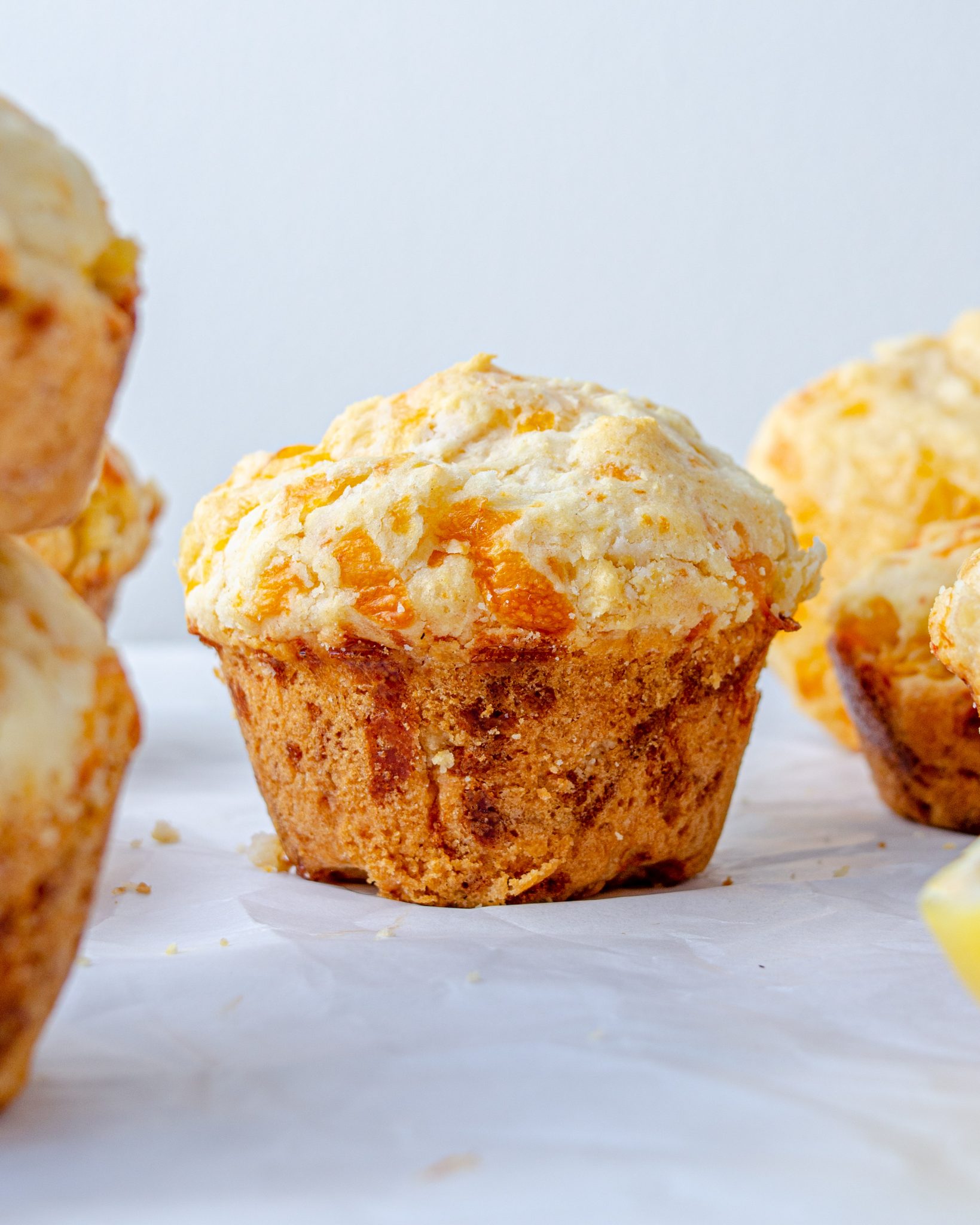 Crab Stuffed Cheddar Bay Biscuits with Lemon Butter - Sweet Pea's Kitchen