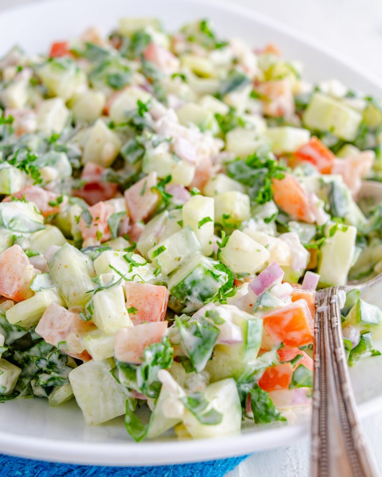 Crunchy Salsa with Fresh Cucumbers - Sweet Pea's Kitchen