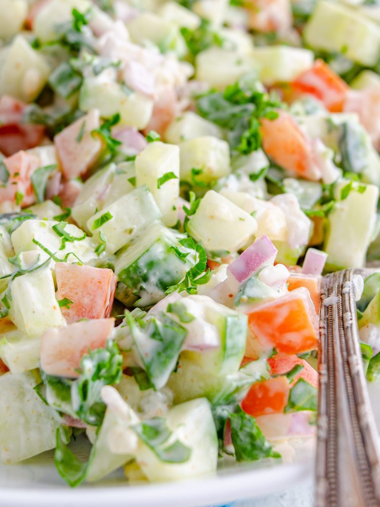 Crunchy Salsa with Fresh Cucumbers - Sweet Pea's Kitchen