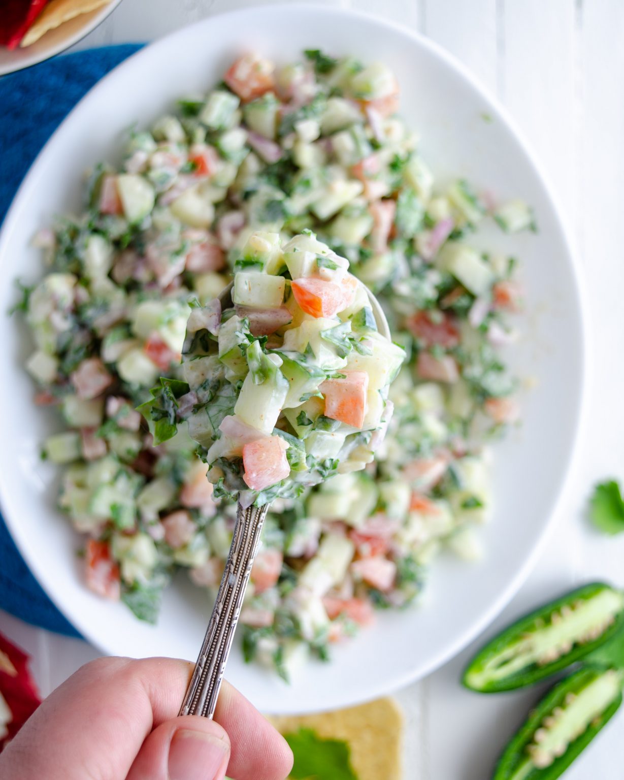 Crunchy Salsa with Fresh Cucumbers - Sweet Pea's Kitchen