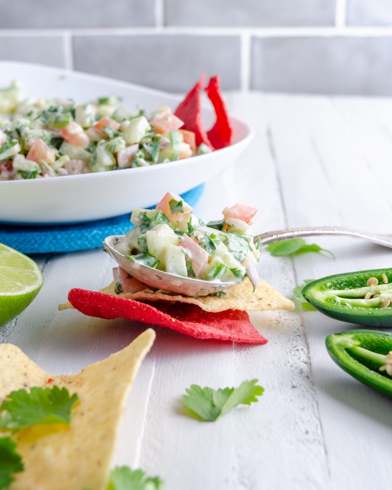 Crunchy Salsa with Fresh Cucumbers - Sweet Pea's Kitchen