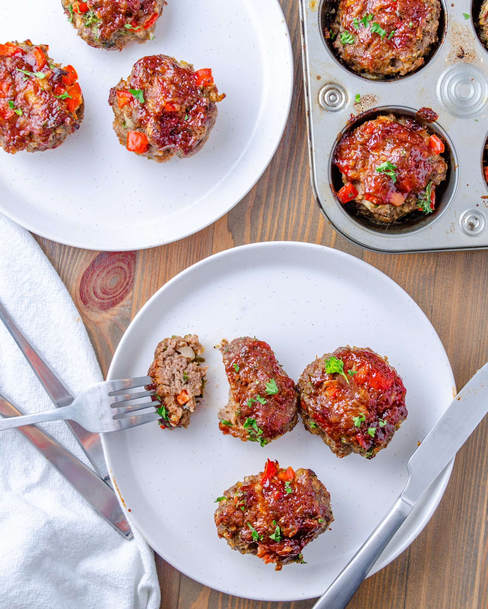 Mini Meatloaf Muffins - Sweet Pea's Kitchen