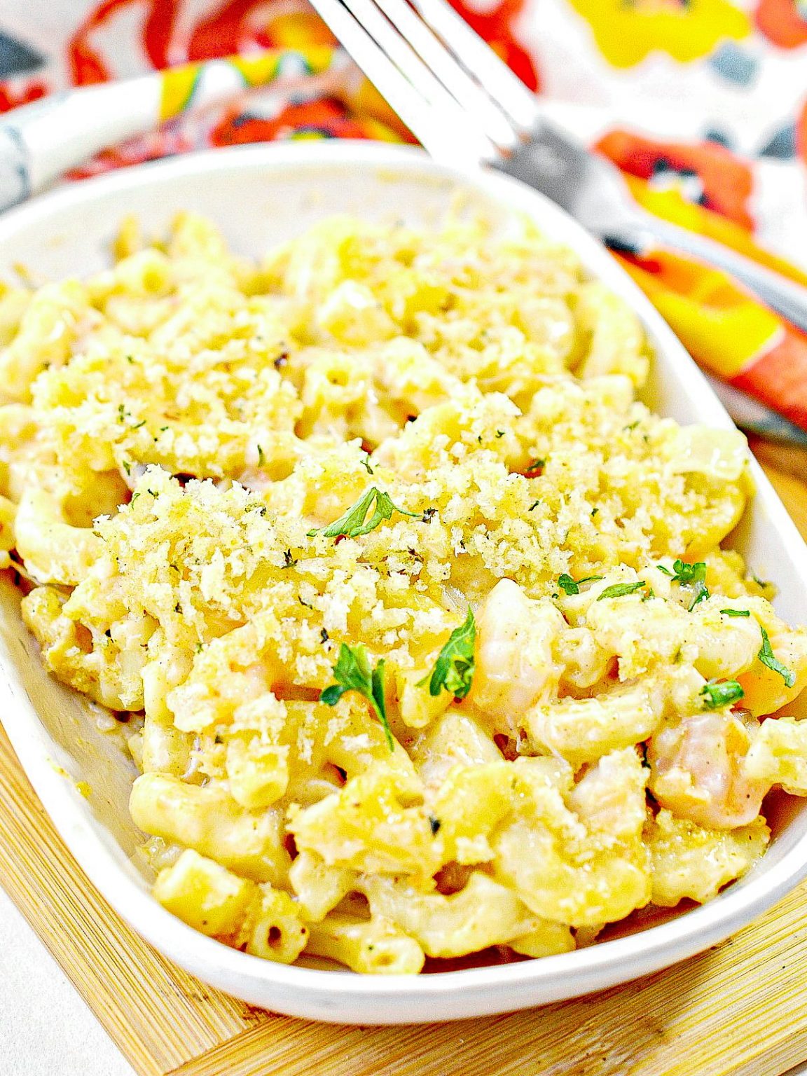 Seafood Mac and Cheese - Sweet Pea's Kitchen