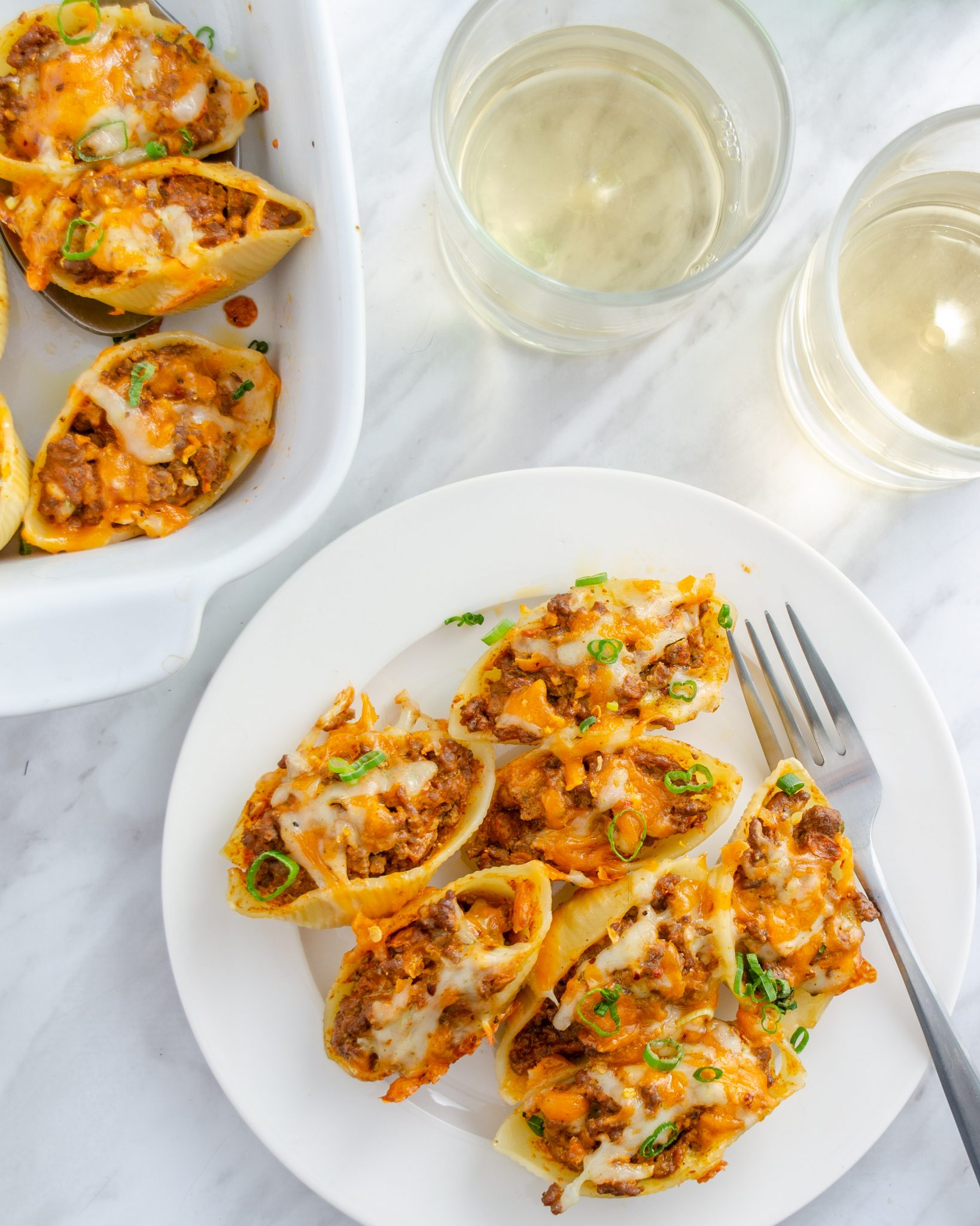 Taco Stuffed Shells - Sweet Pea's Kitchen