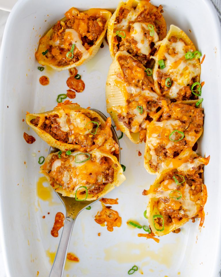 Taco Stuffed Shells - Sweet Pea's Kitchen