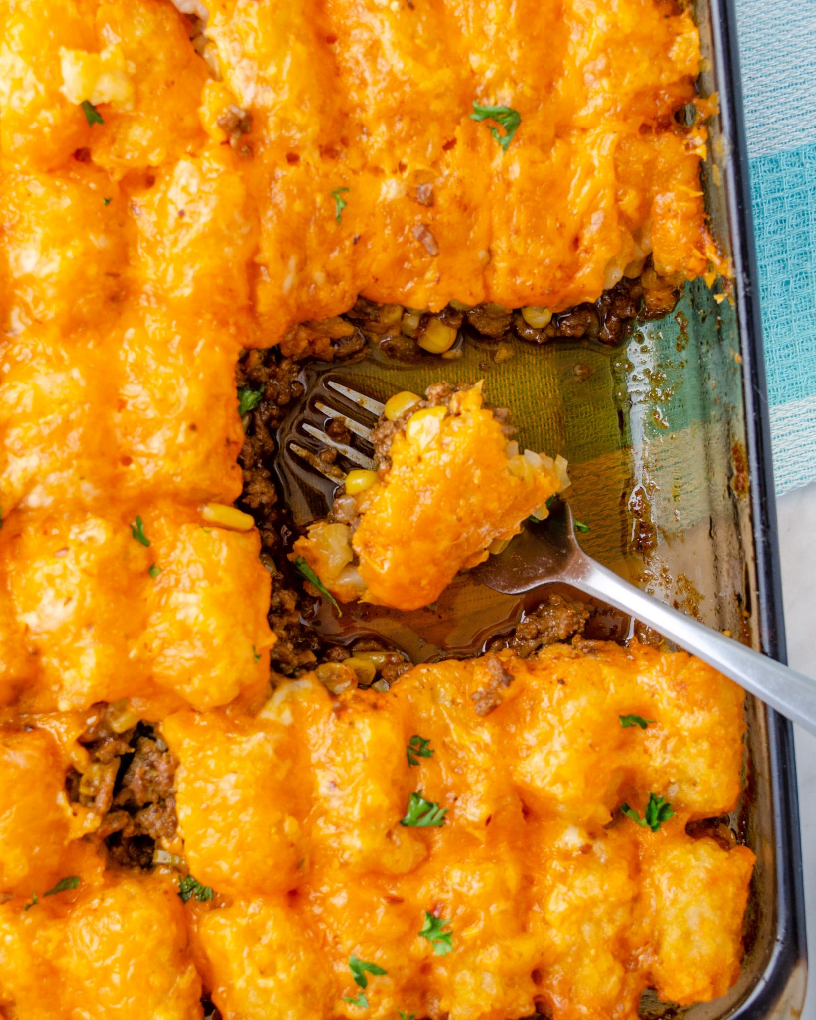 Tater Tot Hotdish - Sweet Pea's Kitchen