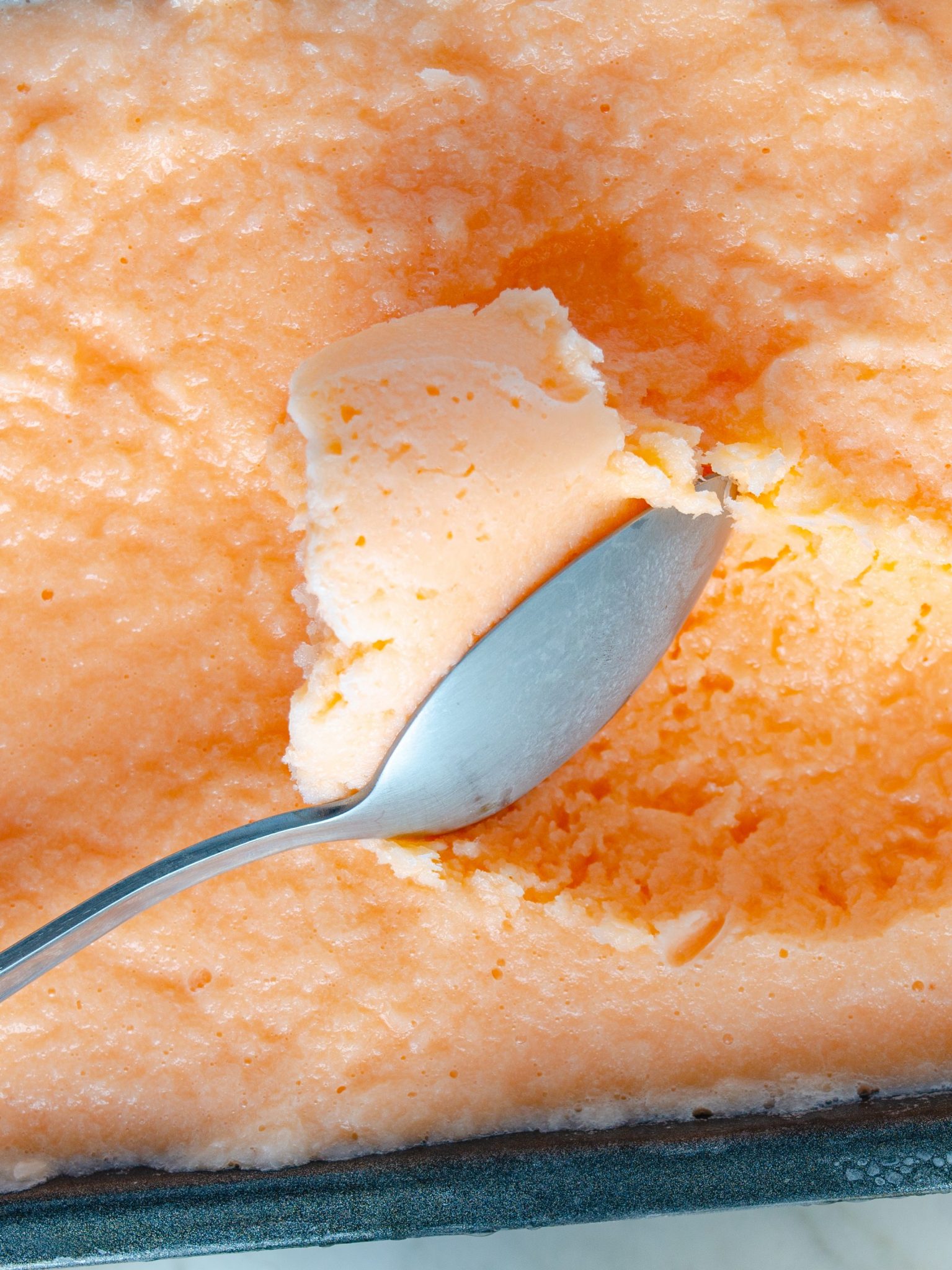 2 Ingredient Orange Sherbert - Sweet Pea's Kitchen