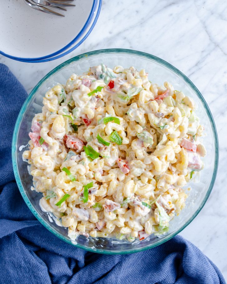 BLT Macaroni Salad - Sweet Pea's Kitchen