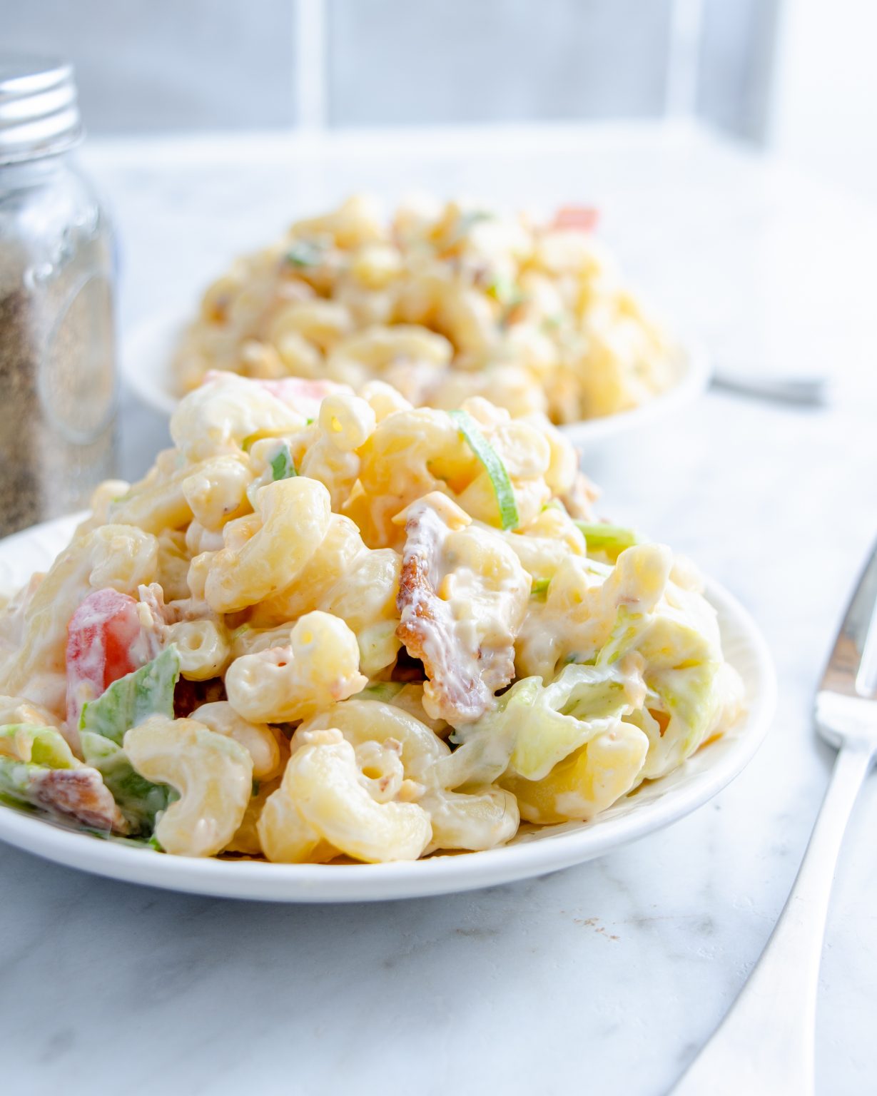 BLT Macaroni Salad - Sweet Pea's Kitchen