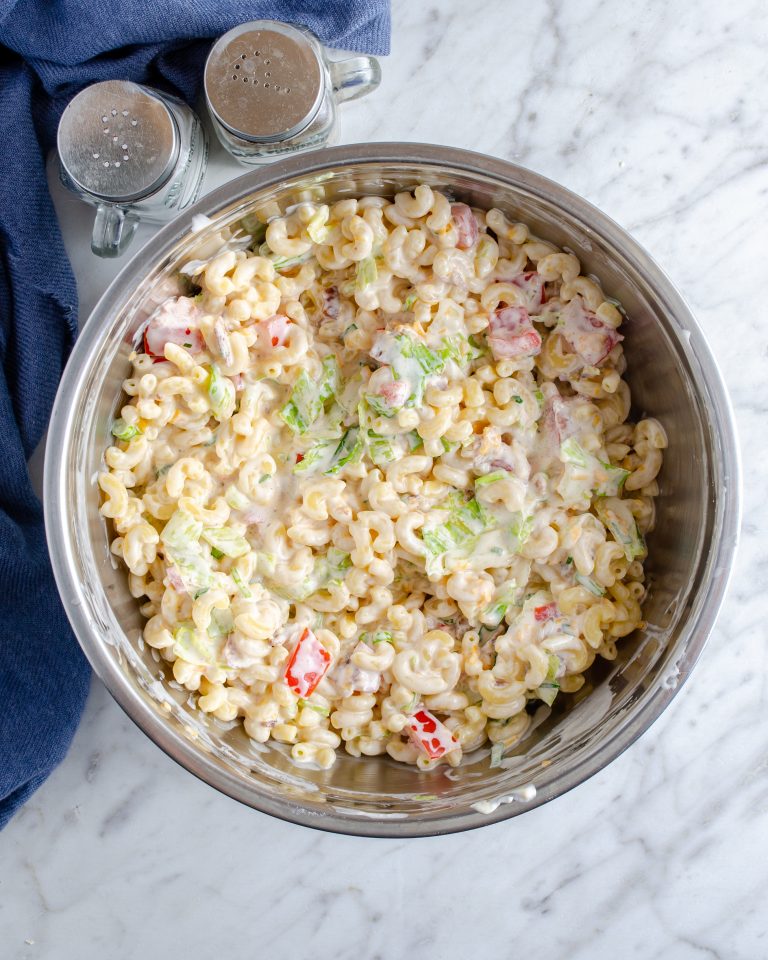 BLT Macaroni Salad - Sweet Pea's Kitchen