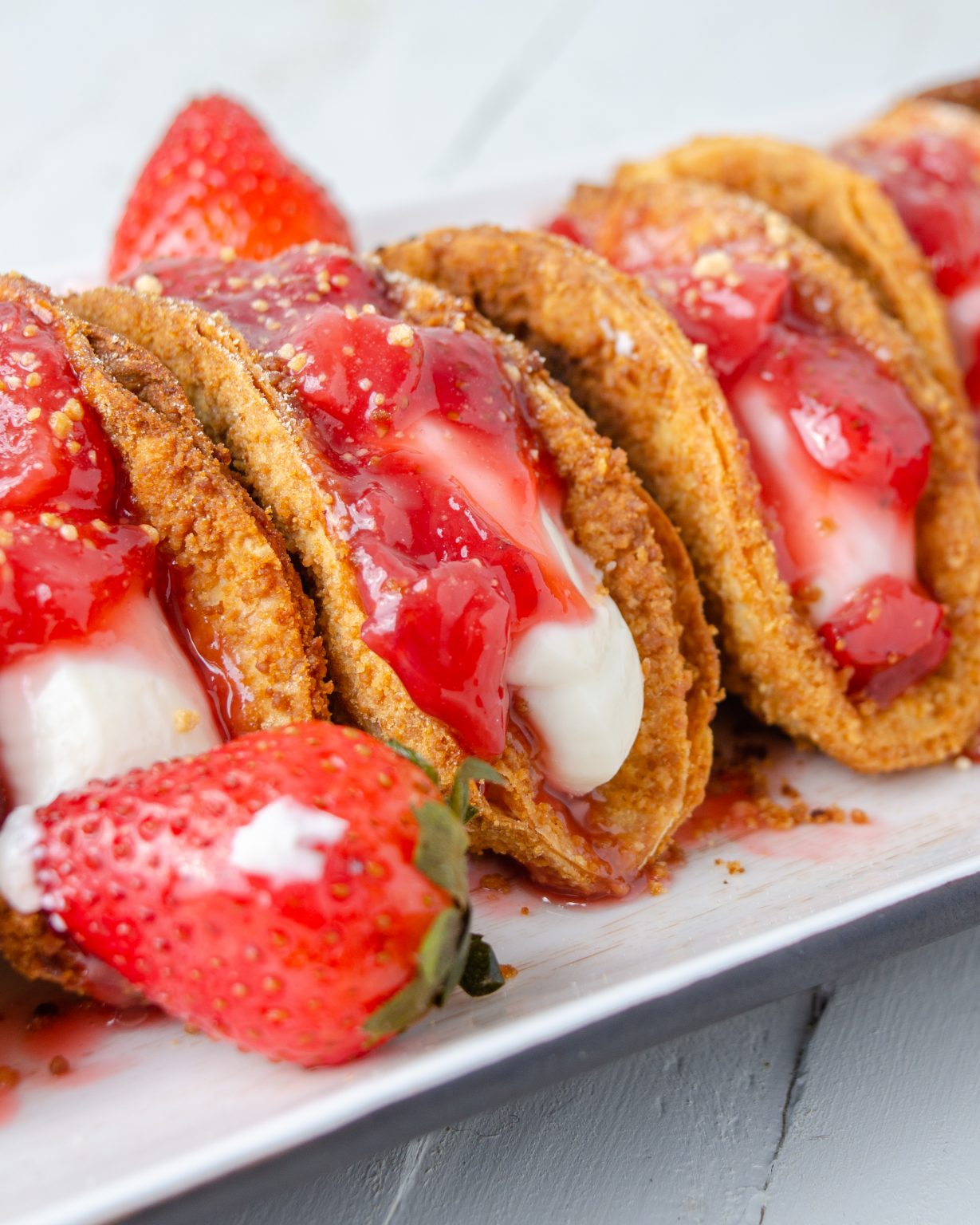 Cherry Cheesecake Tacos - Sweet Pea's Kitchen