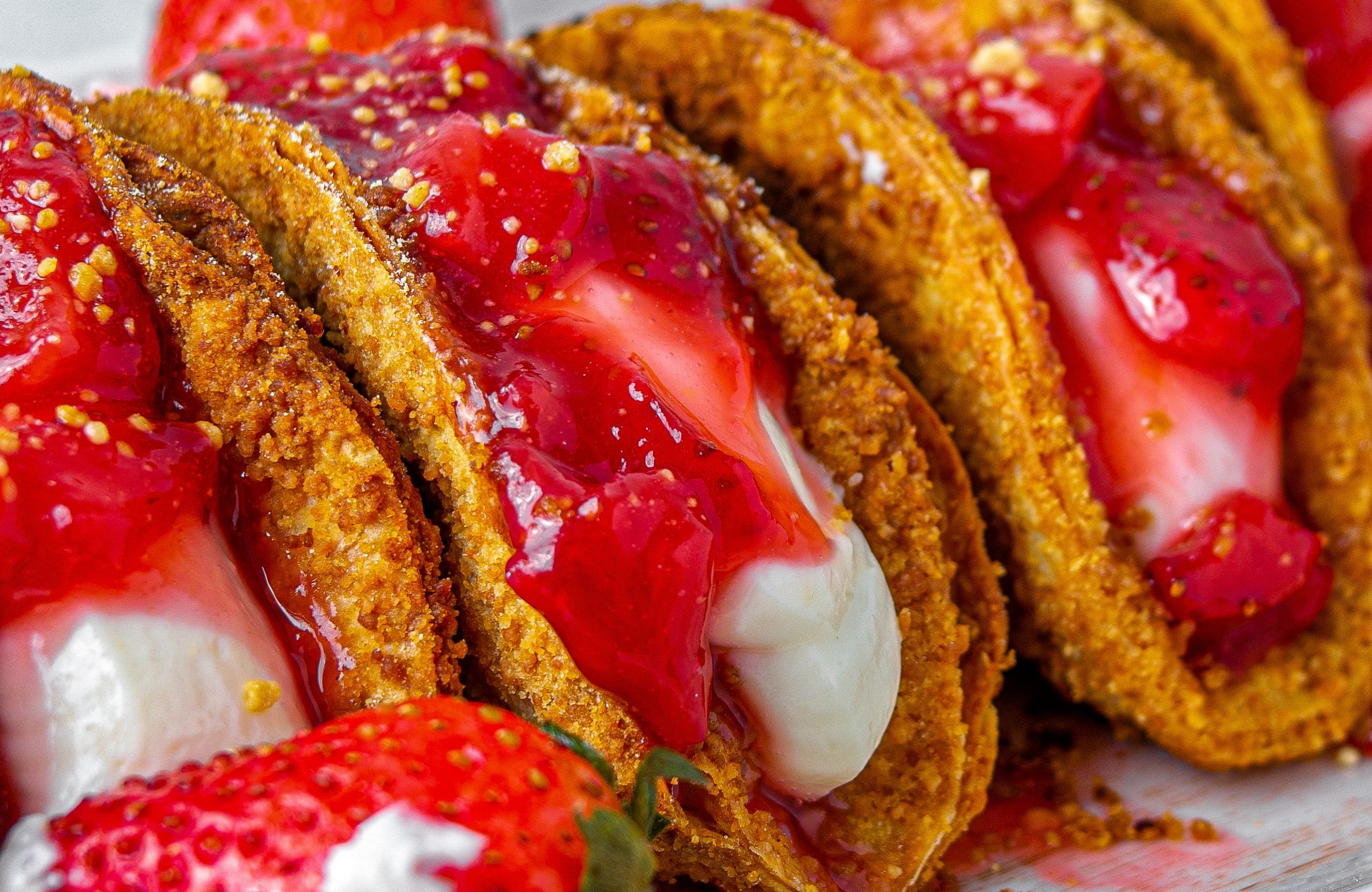 Cherry Cheesecake Tacos - Sweet Pea's Kitchen