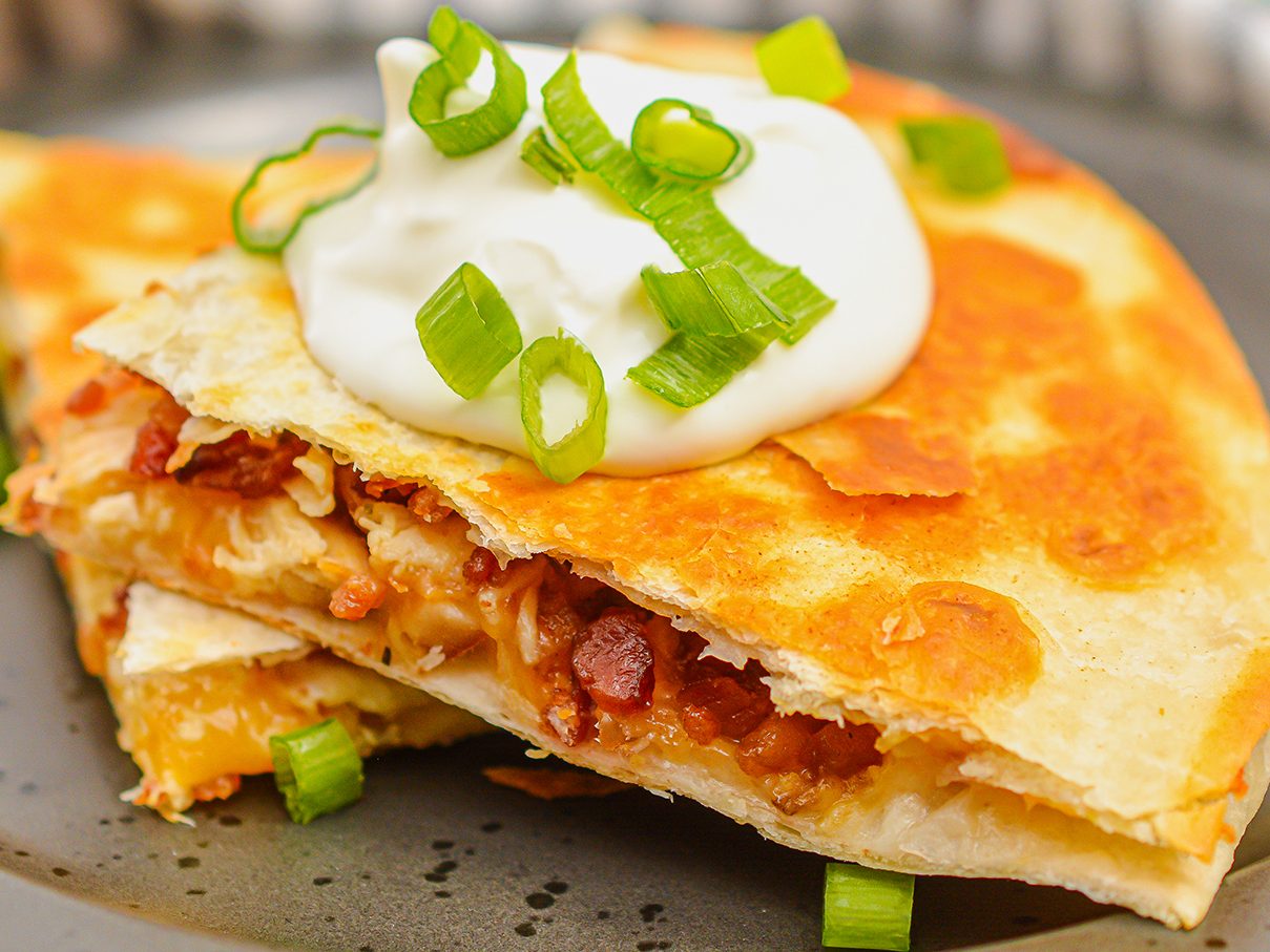 Chicken Bacon Ranch Quesadillas - Sweet Pea's Kitchen