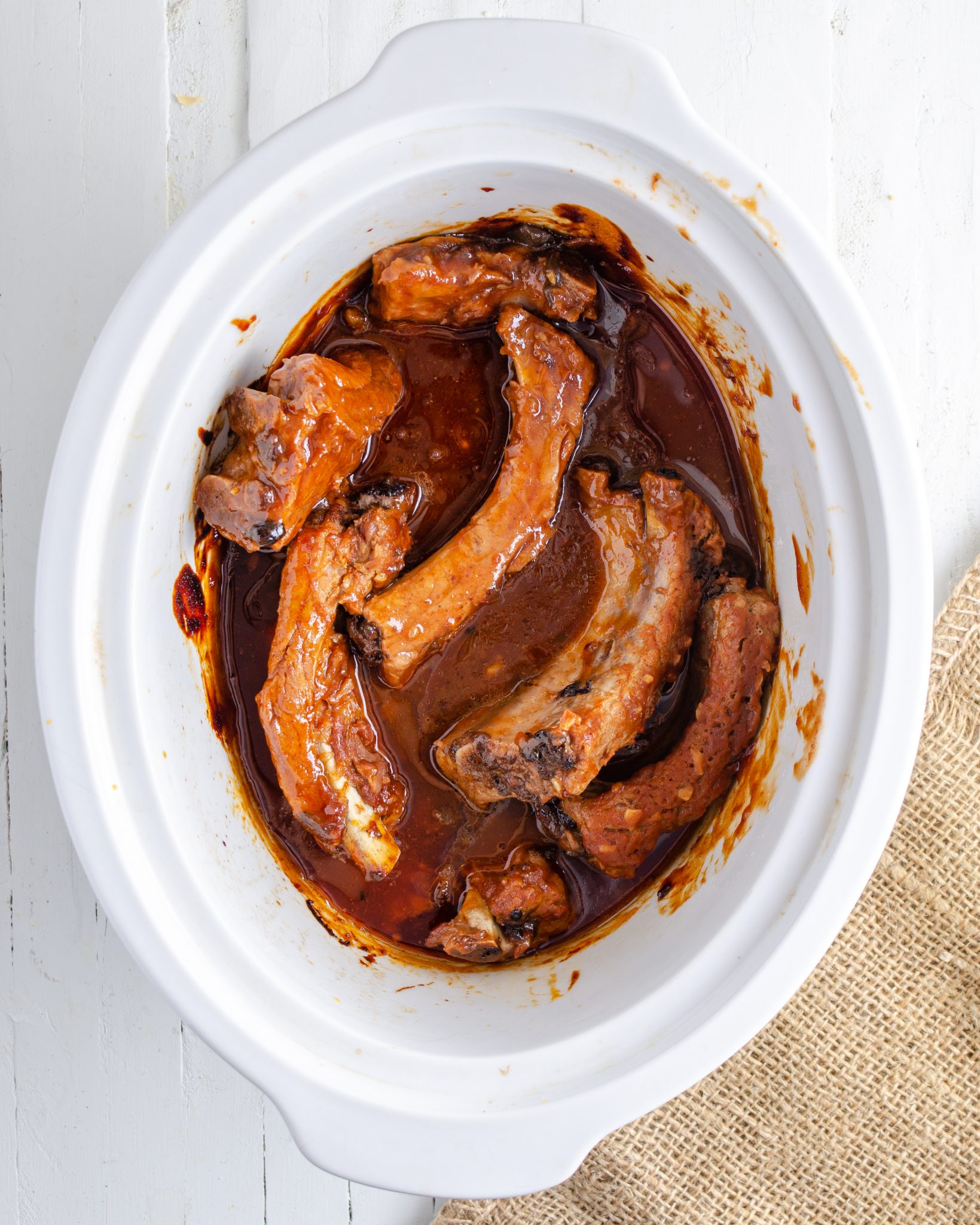 Crockpot Barbecue Rib - Sweet Pea's Kitchen