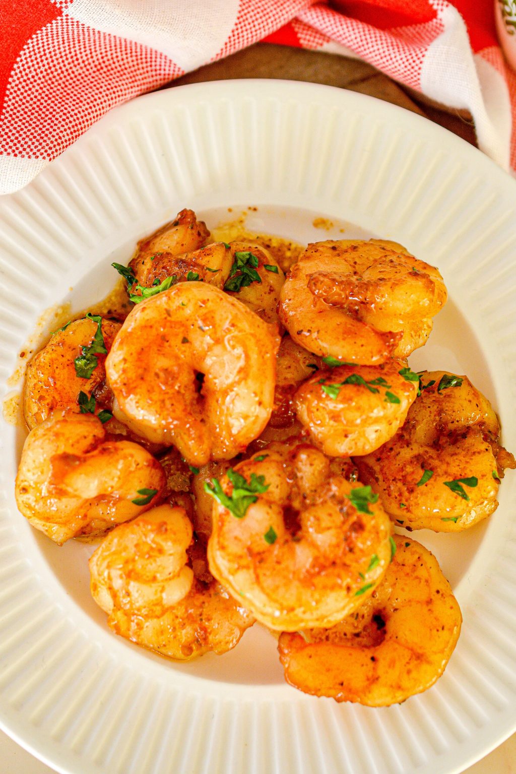 Honey Butter Old Bay Shrimp - Sweet Pea's Kitchen