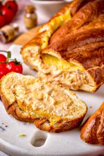 Buffalo Chicken Garbage Bread - Sweet Pea's Kitchen