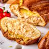 Buffalo Chicken Garbage Bread - Sweet Pea's Kitchen