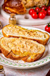 Buffalo Chicken Garbage Bread - Sweet Pea's Kitchen