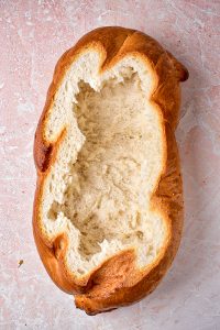 Buffalo Chicken Garbage Bread - Sweet Pea's Kitchen