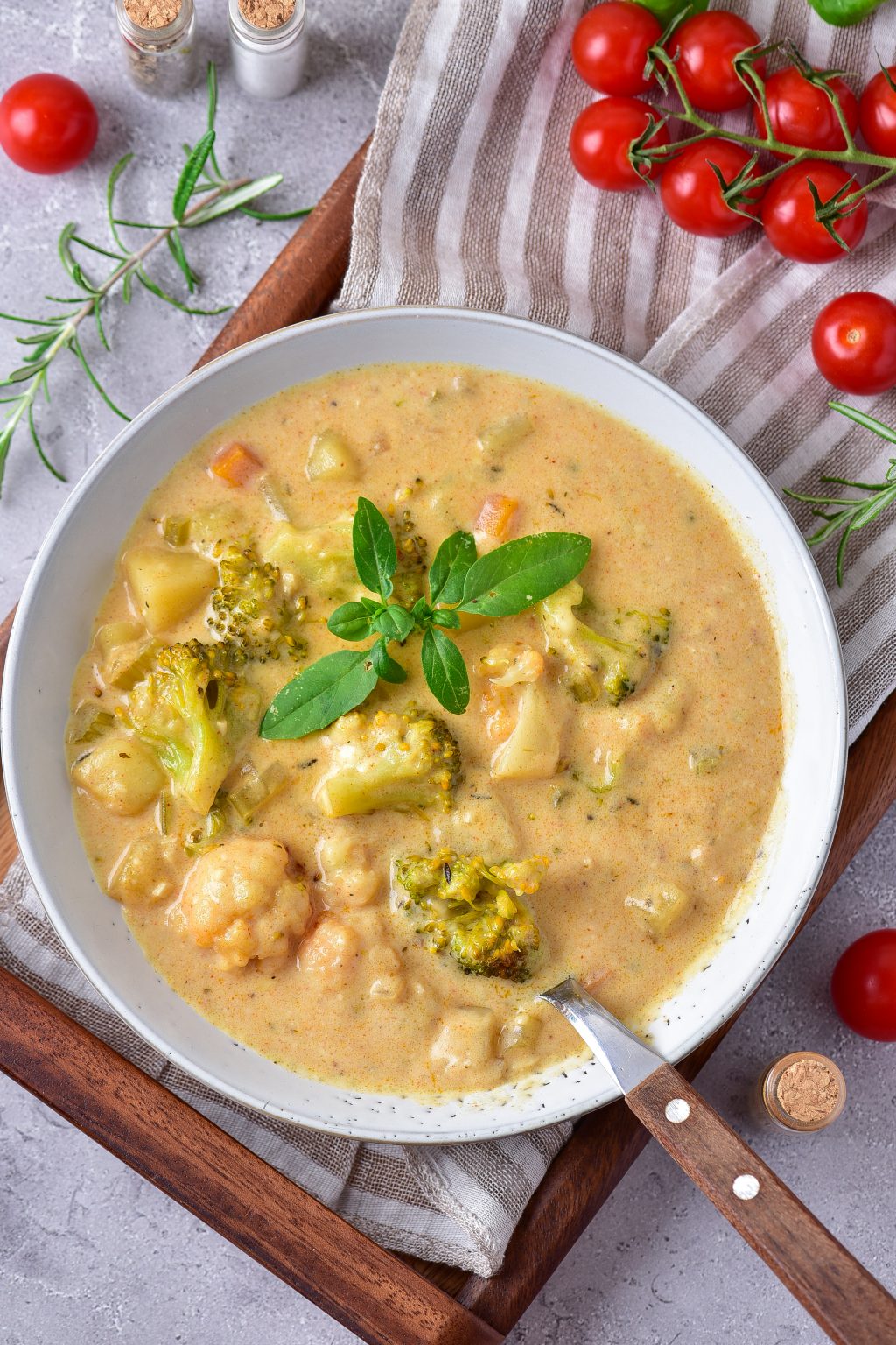 Easy Cheesy Vegetable Chowder - Sweet Pea's Kitchen