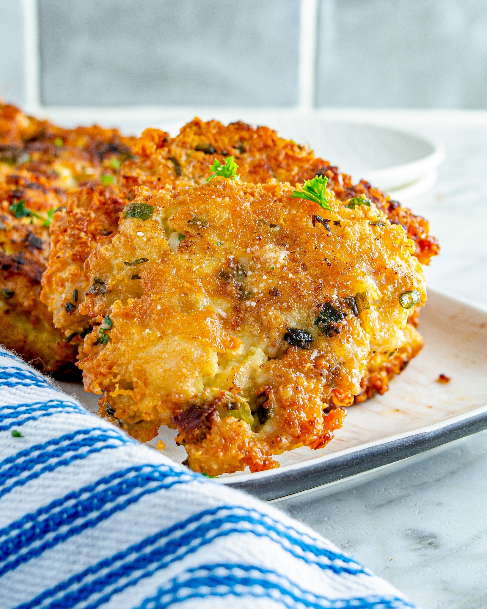 Cheesy Chicken Fritters Recipe - Sweet Pea's Kitchen