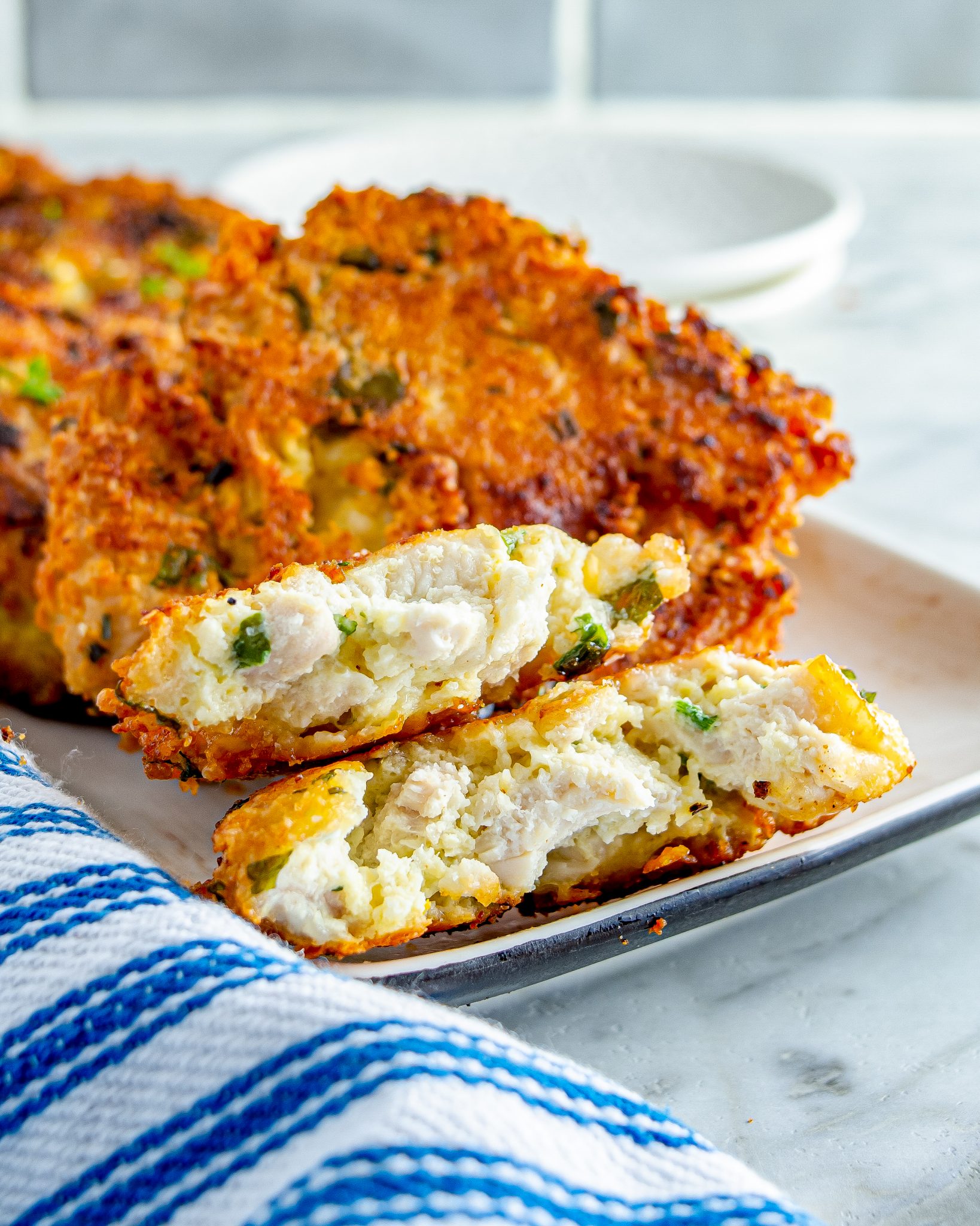 Cheesy Chicken Fritters Recipe - Sweet Pea's Kitchen