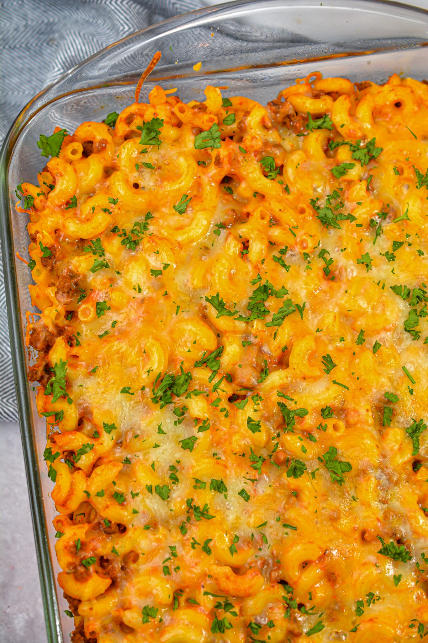 Cheesy Hamburger Casserole - Sweet Pea's Kitchen