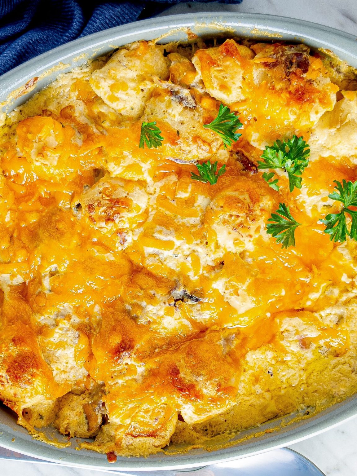 Chicken Bubble Biscuit Bake Casserole - Sweet Pea's Kitchen
