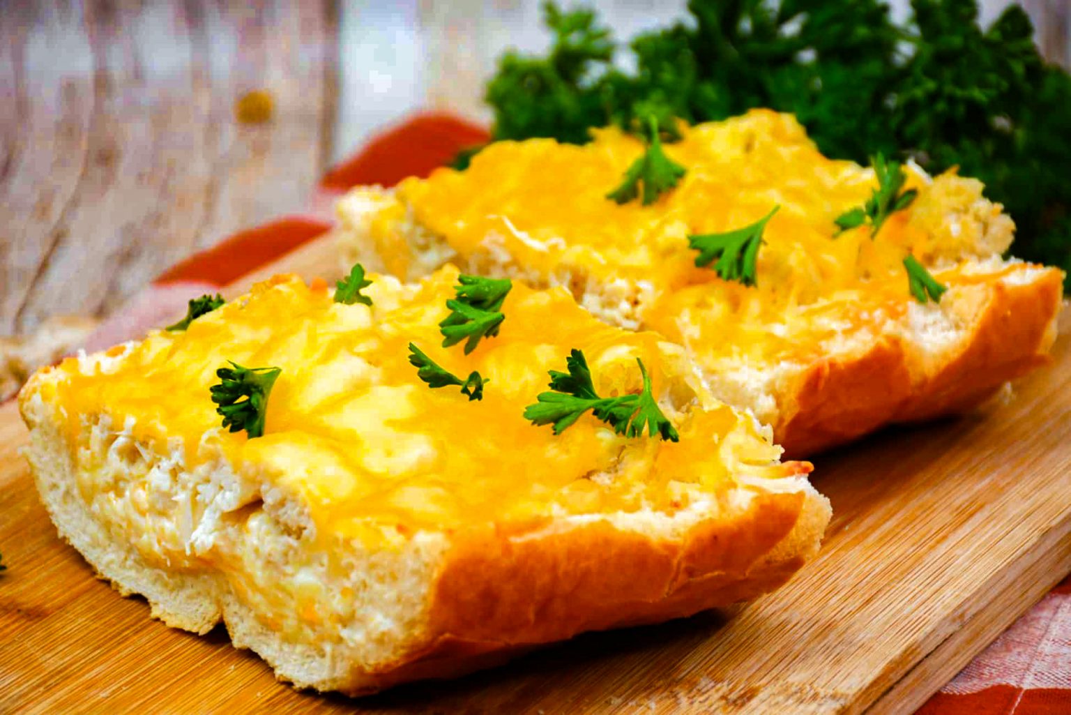 Cracked Crab Cheese Bread - Sweet Pea's Kitchen