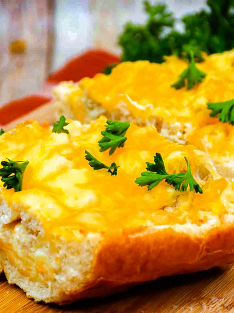 Cracked Crab Cheese Bread - Sweet Pea's Kitchen