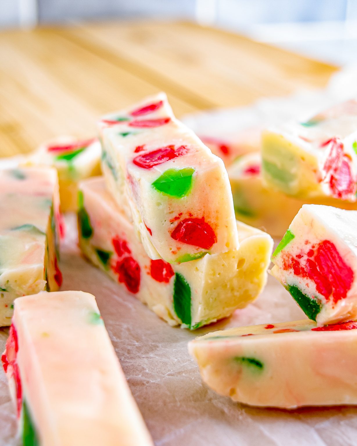 4 Ingredient Nougat Bars - Sweet Pea's Kitchen