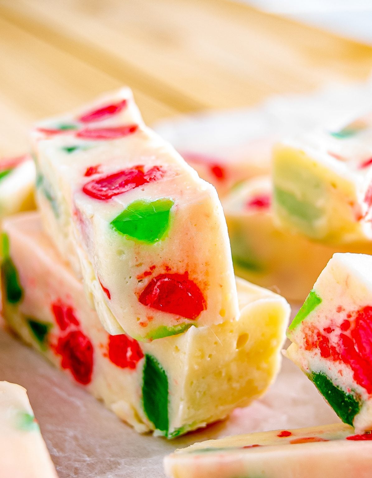 4 Ingredient Nougat Bars - Sweet Pea's Kitchen