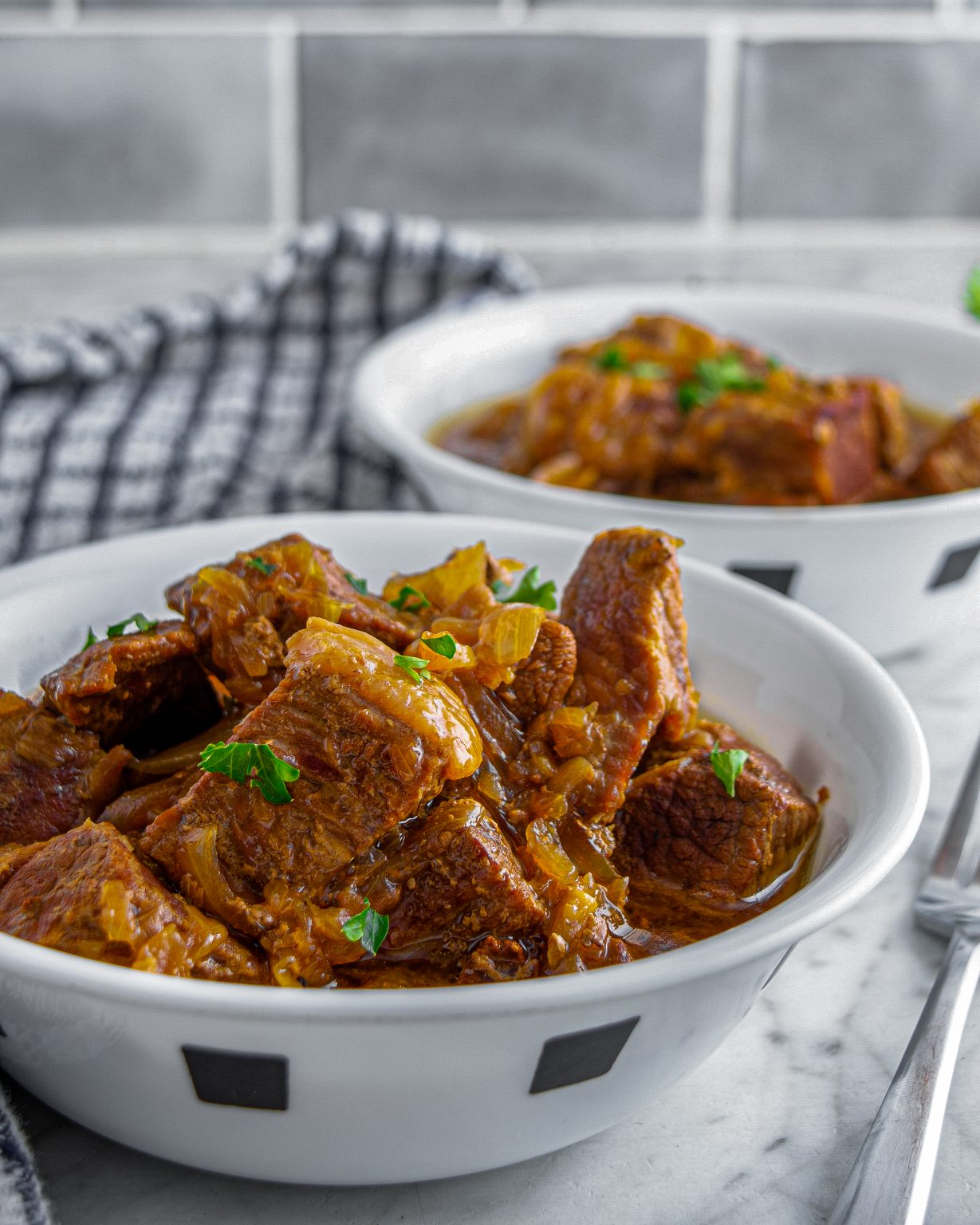 Slow Cooker Beef Tips - Sweet Pea's Kitchen