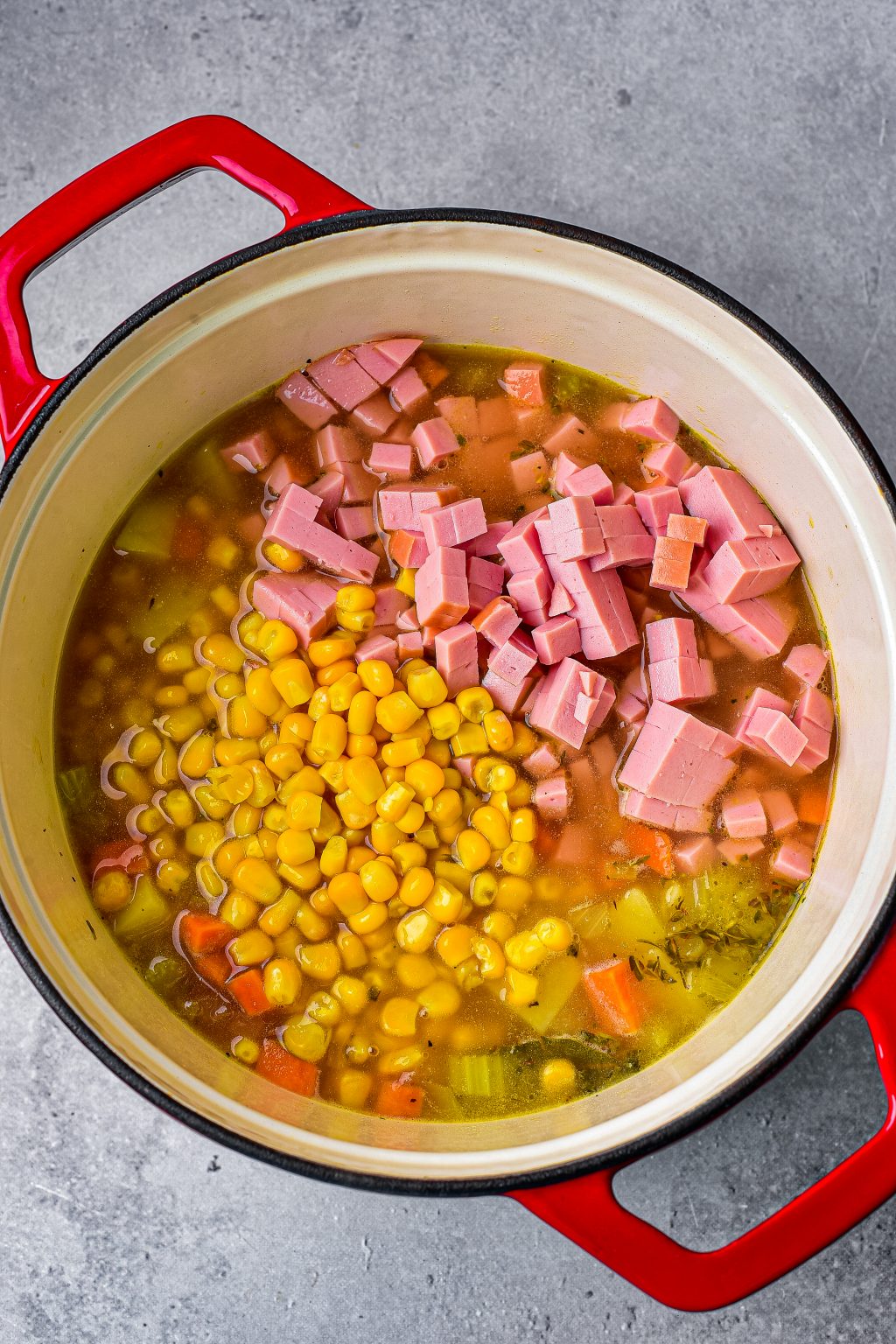 Ham and Potato Corn Chowder - Sweet Pea's Kitchen