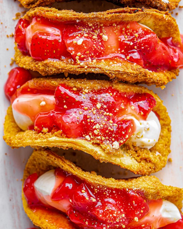 Cherry Cheesecake Tacos - Sweet Pea's Kitchen