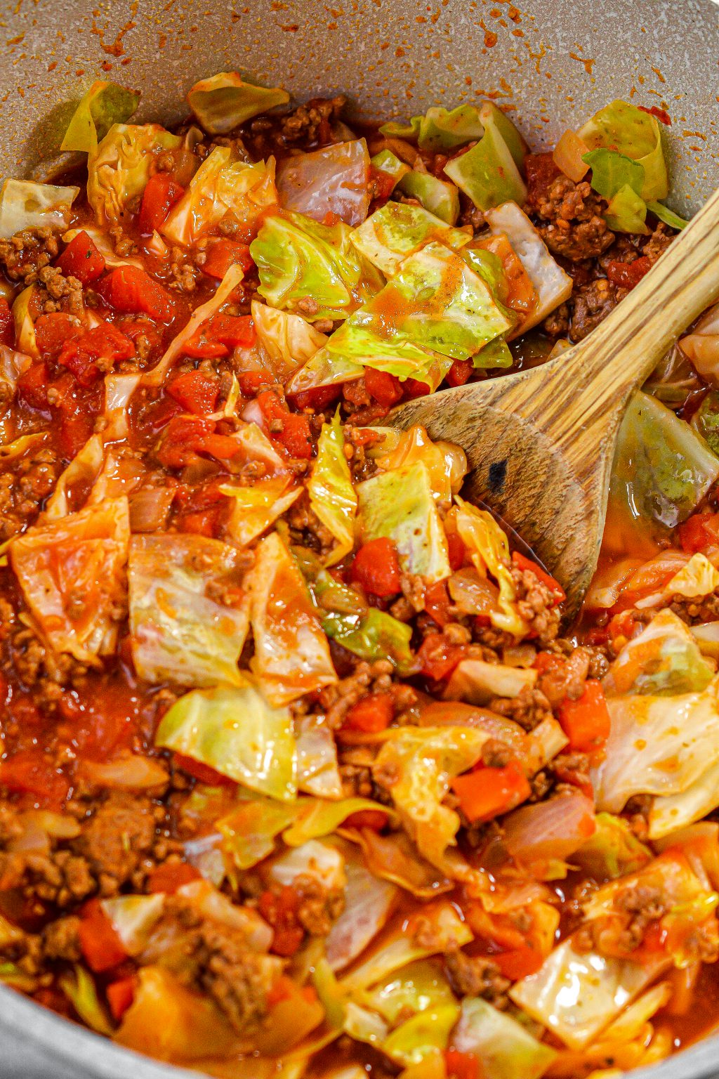 Ground Beef and Cabbage - Sweet Pea's Kitchen