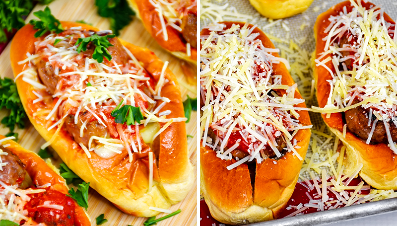 Meatball Boats - Sweet Pea's Kitchen