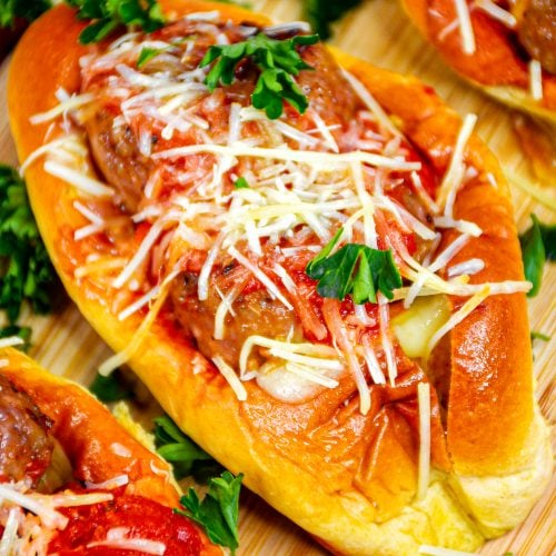 Meatball Boats - Sweet Pea's Kitchen