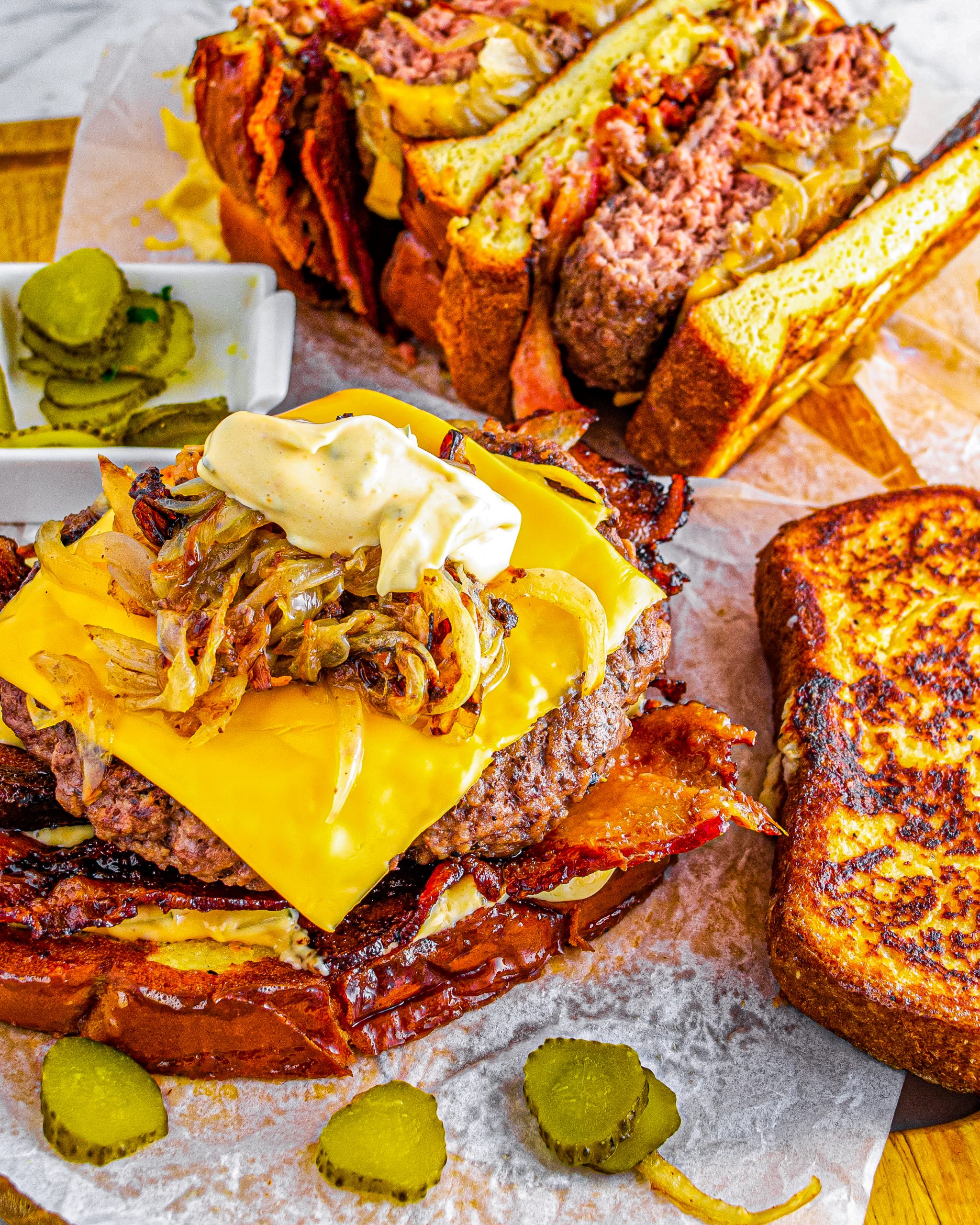 Big Mac French Toast - Sweet Pea's Kitchen