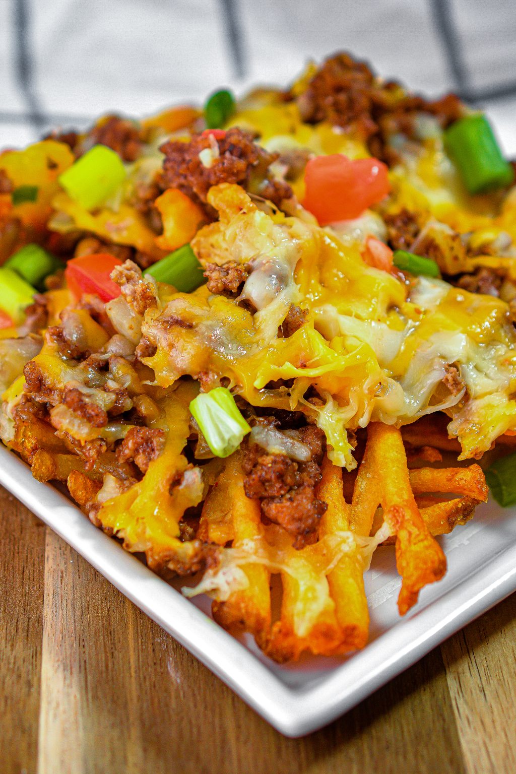 Cheesesteak Taco Fries - Sweet Pea's Kitchen