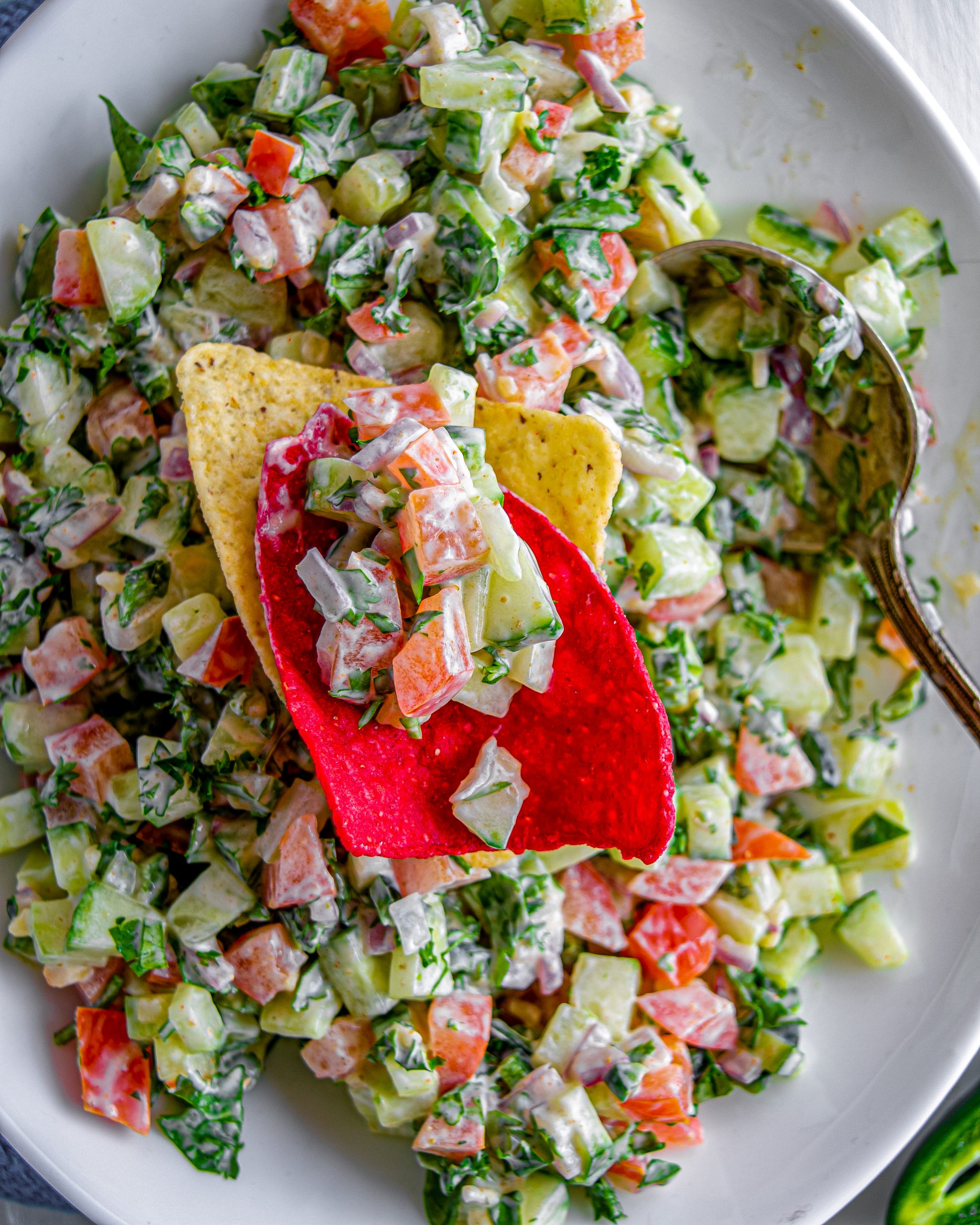 Crunchy Salsa with Fresh Cucumbers - Sweet Pea's Kitchen