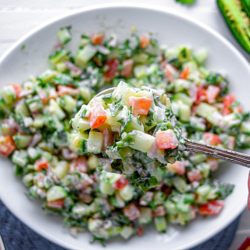 Crunchy Salsa with Fresh Cucumbers - Sweet Pea's Kitchen