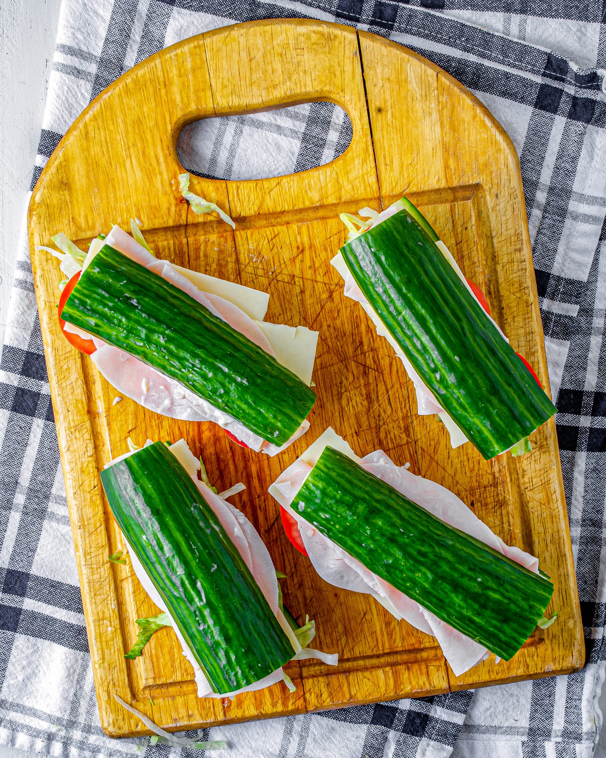 Cucumber Subs - Sweet Pea's Kitchen