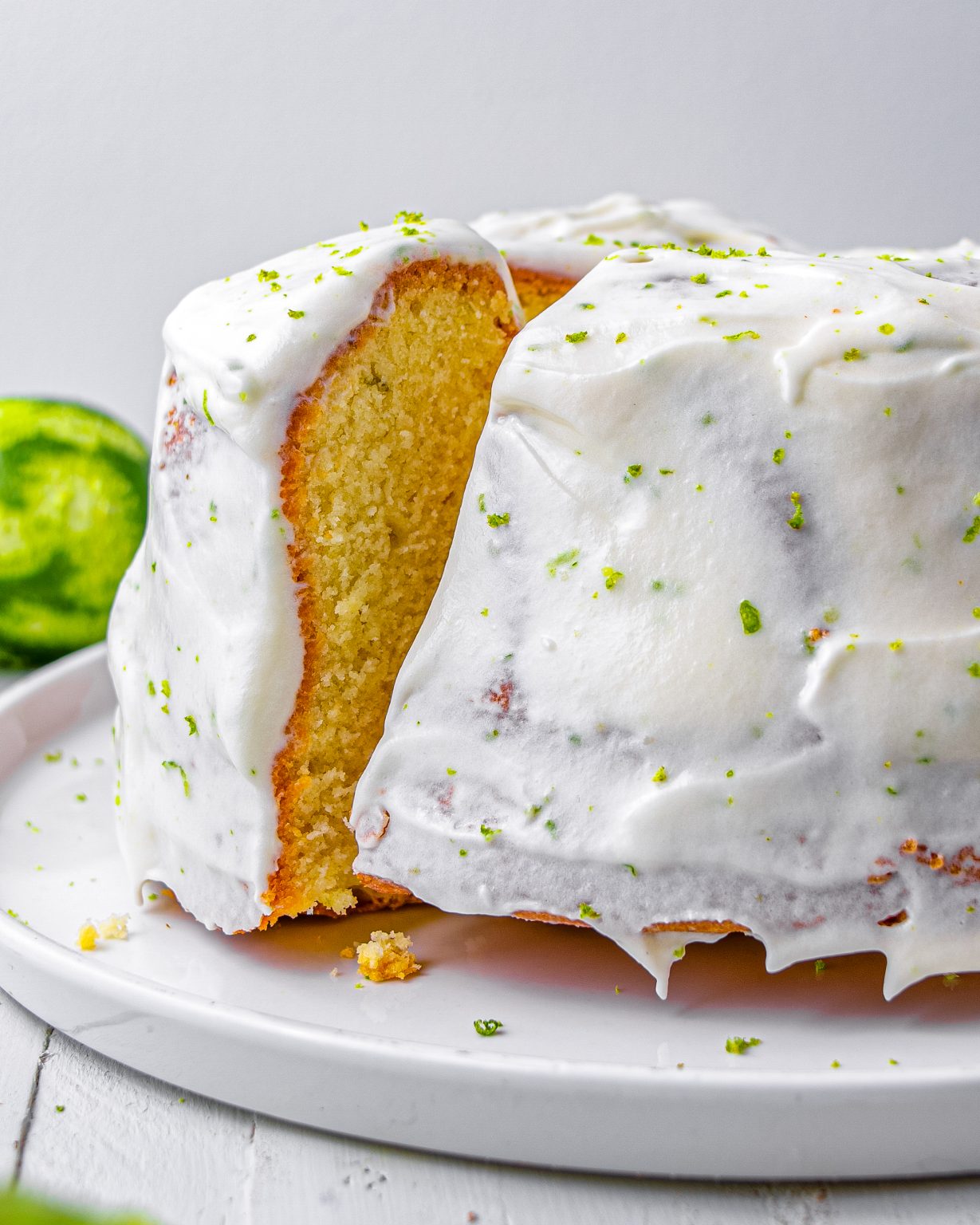 Key Lime Pound Cake With Key Lime Cream Cheese Icing Sweet Peas Kitchen