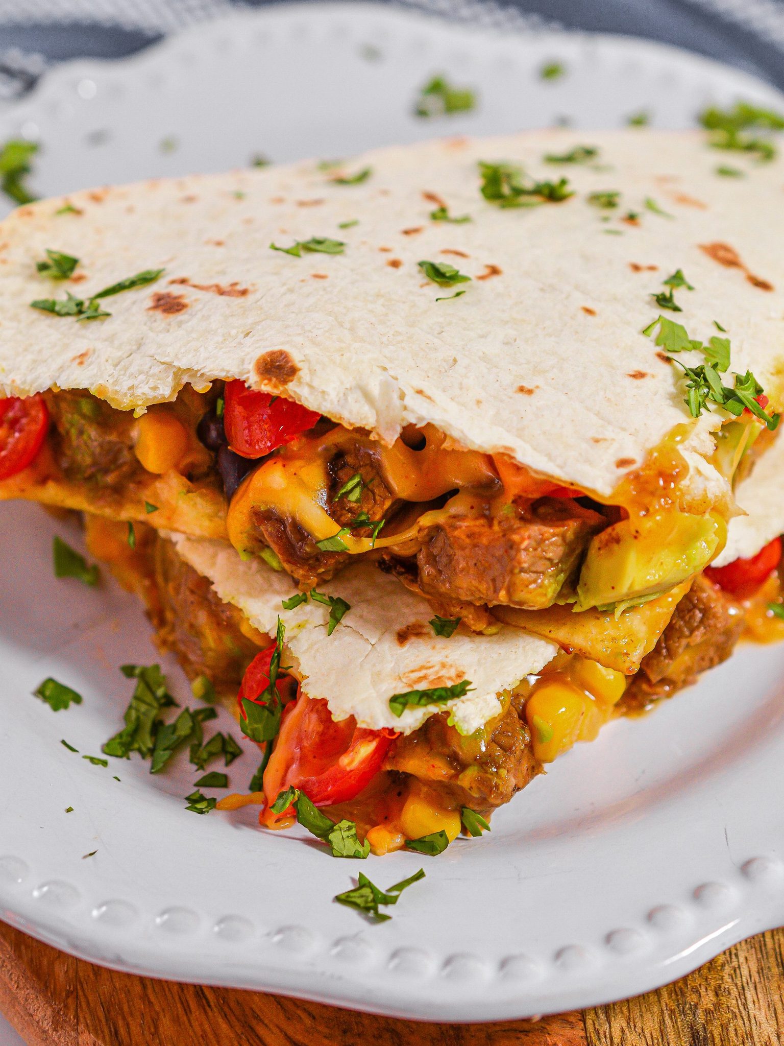 Loaded Steak Quesadillas - Sweet Pea's Kitchen