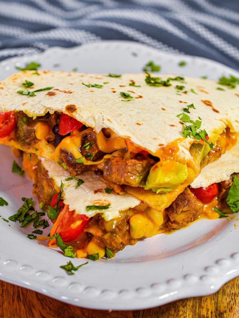 Loaded Steak Quesadillas - Sweet Pea's Kitchen