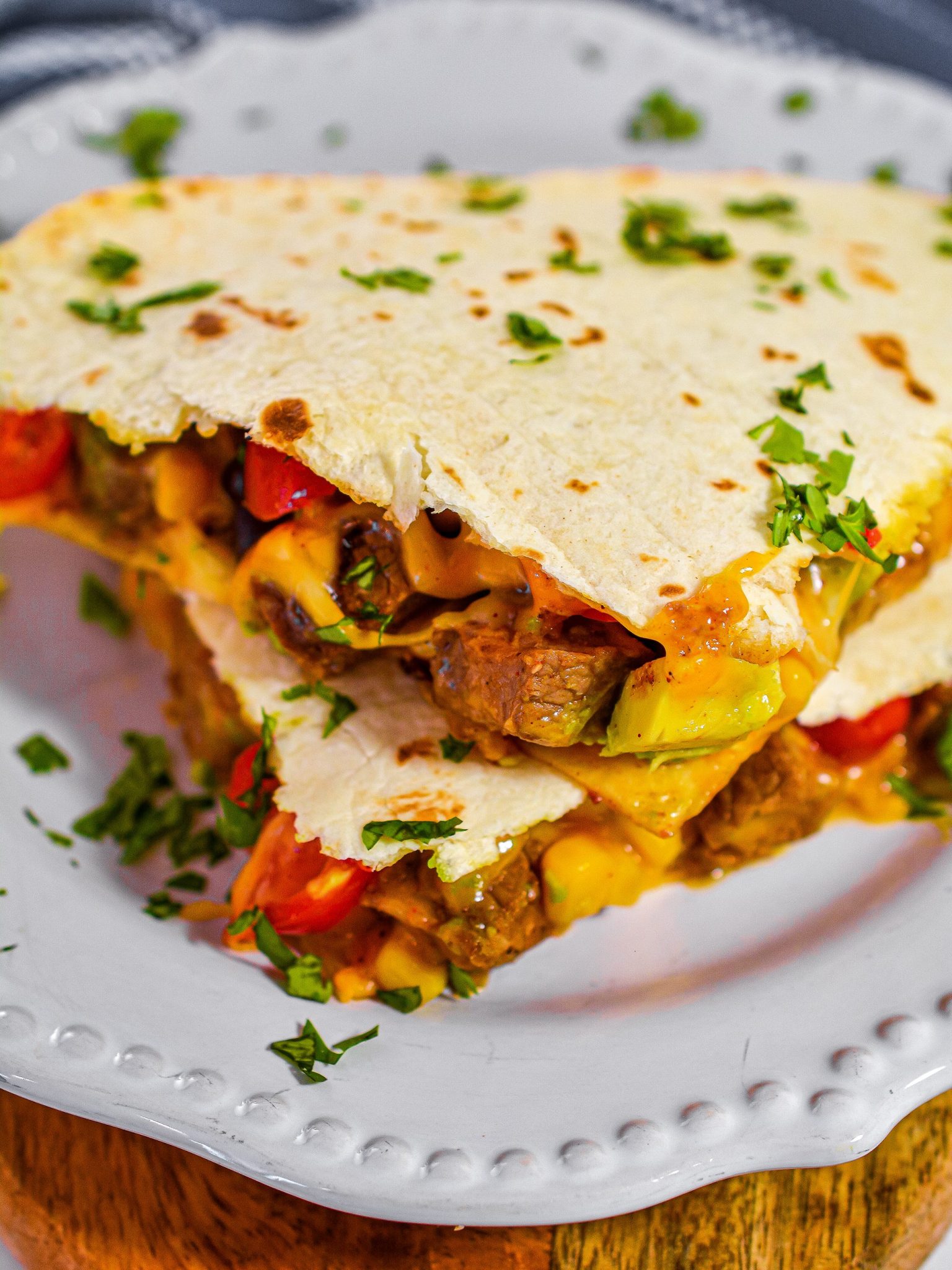 Loaded Steak Quesadillas - Sweet Pea's Kitchen