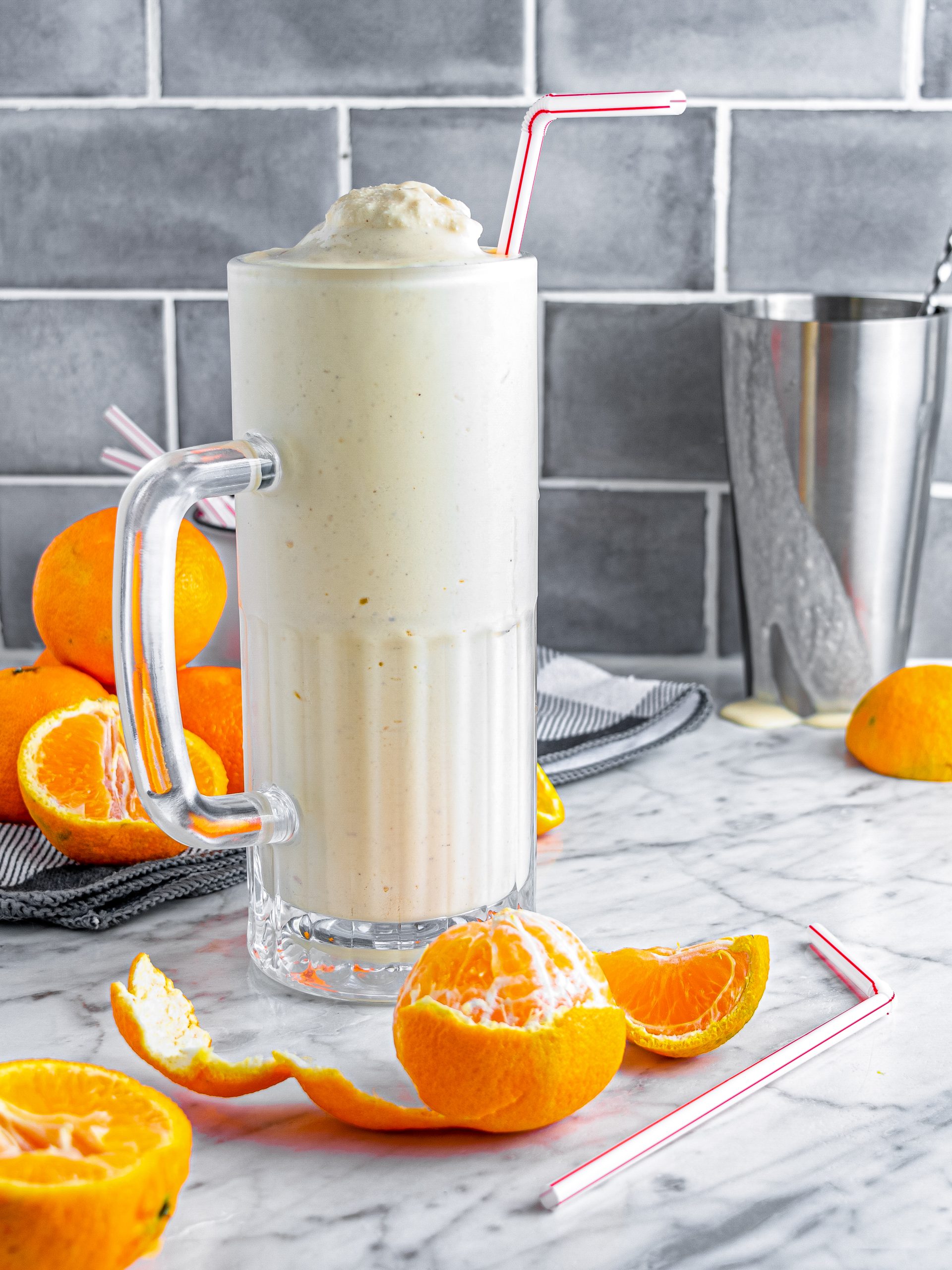 Orange Creamsicle Milkshake - Sweet Pea's Kitchen