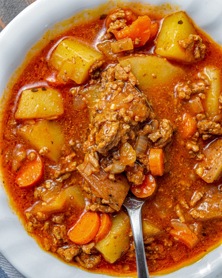 Slow Cooker Poor Mans Stew - Sweet Pea's Kitchen