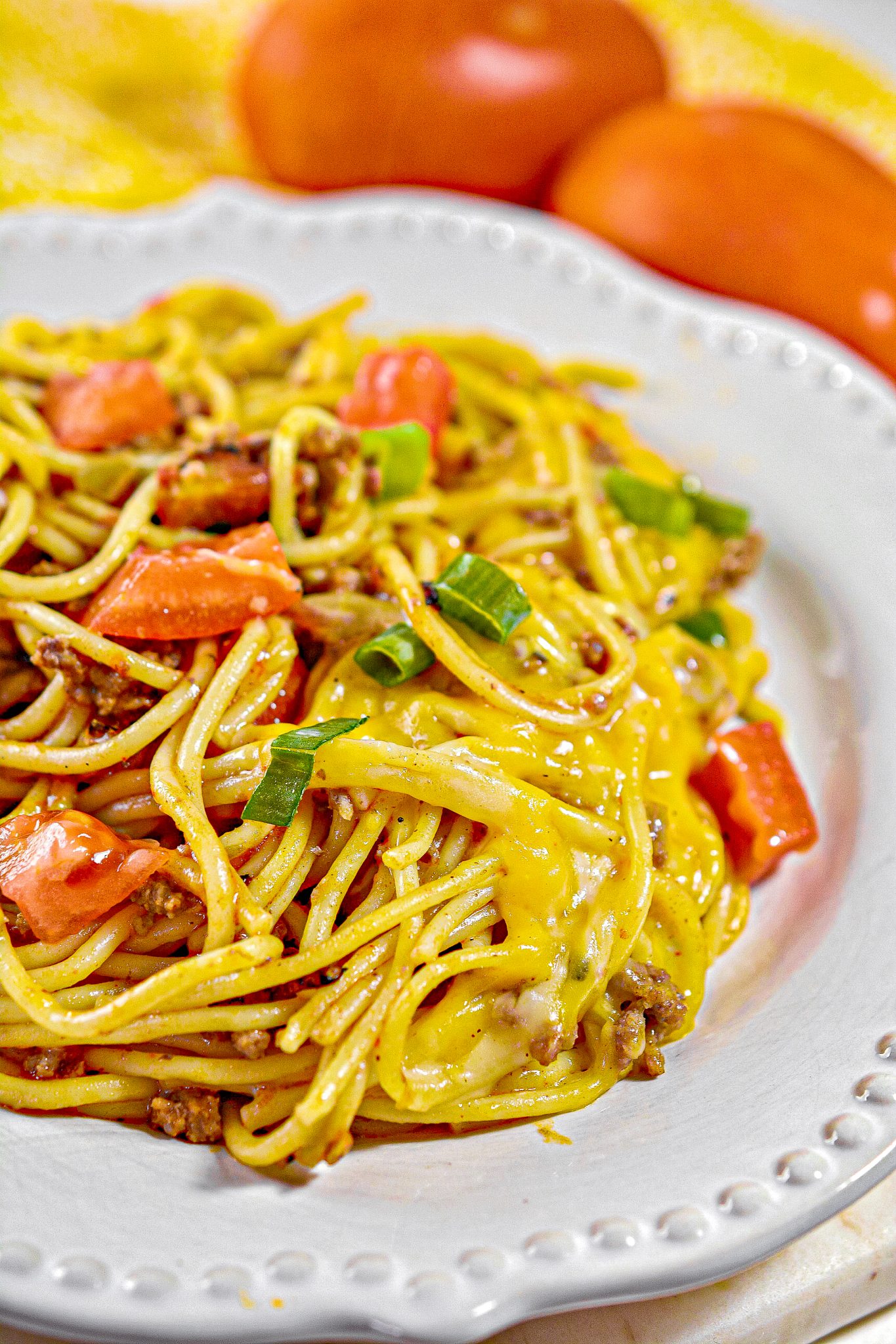 Taco Spaghetti - Sweet Pea's Kitchen